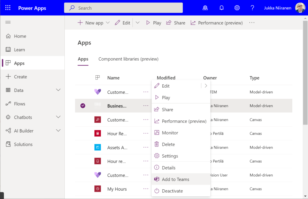 Publish Model-driven Power Apps to Microsoft Teams - Forward Forever