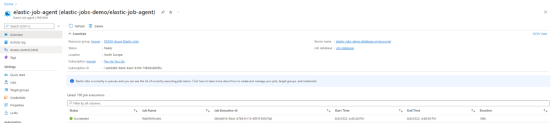 How To Use Azure Elastic Jobs To Deal With Long Running Sql Stored Procedures Triggered From