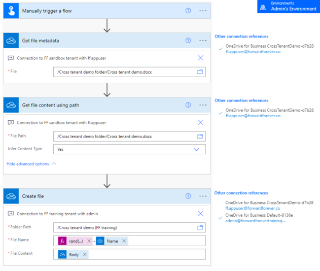 Power Platform tenant isolation - Examples of outbound and inbound connections - Forward Forever