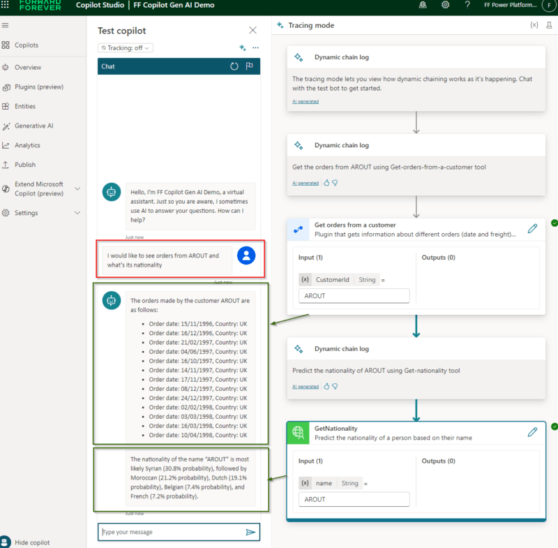 Build intelligent agents in Copilot Studio via generative actions ...