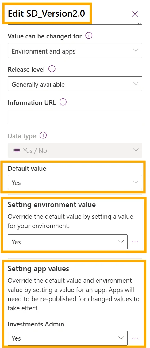 Feature flags or switches in Power Platform - Forward Forever