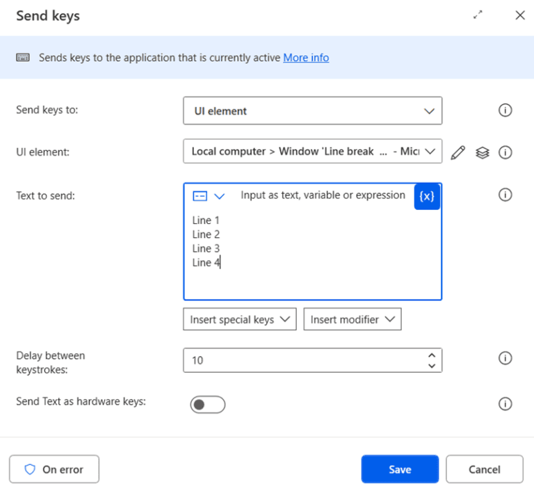 Fixing Missing Line Breaks in Power Automate Desktop - Forward Forever