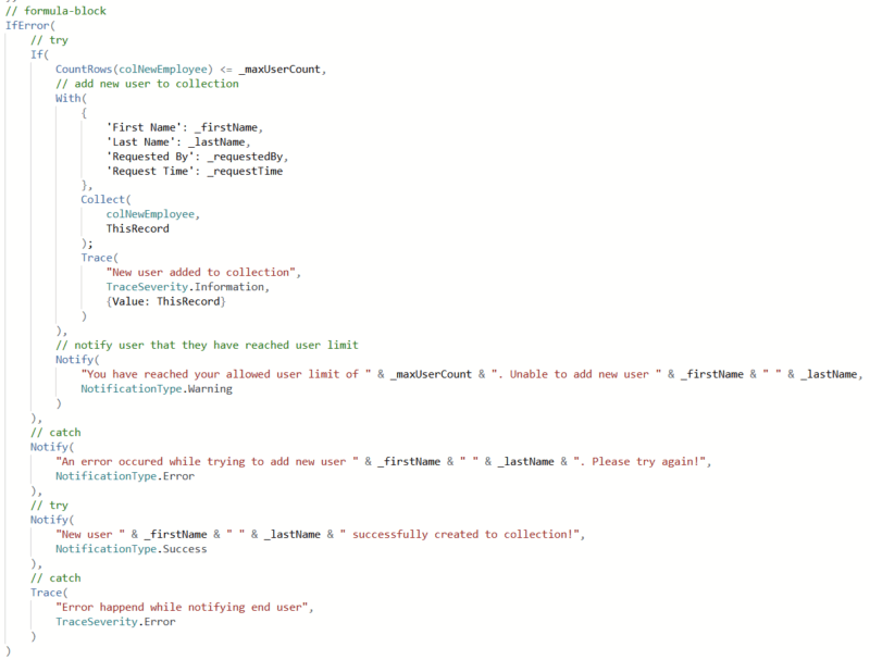Building Streamlined, Traceable and Error Handled Canvas App Functions - Forward Forever